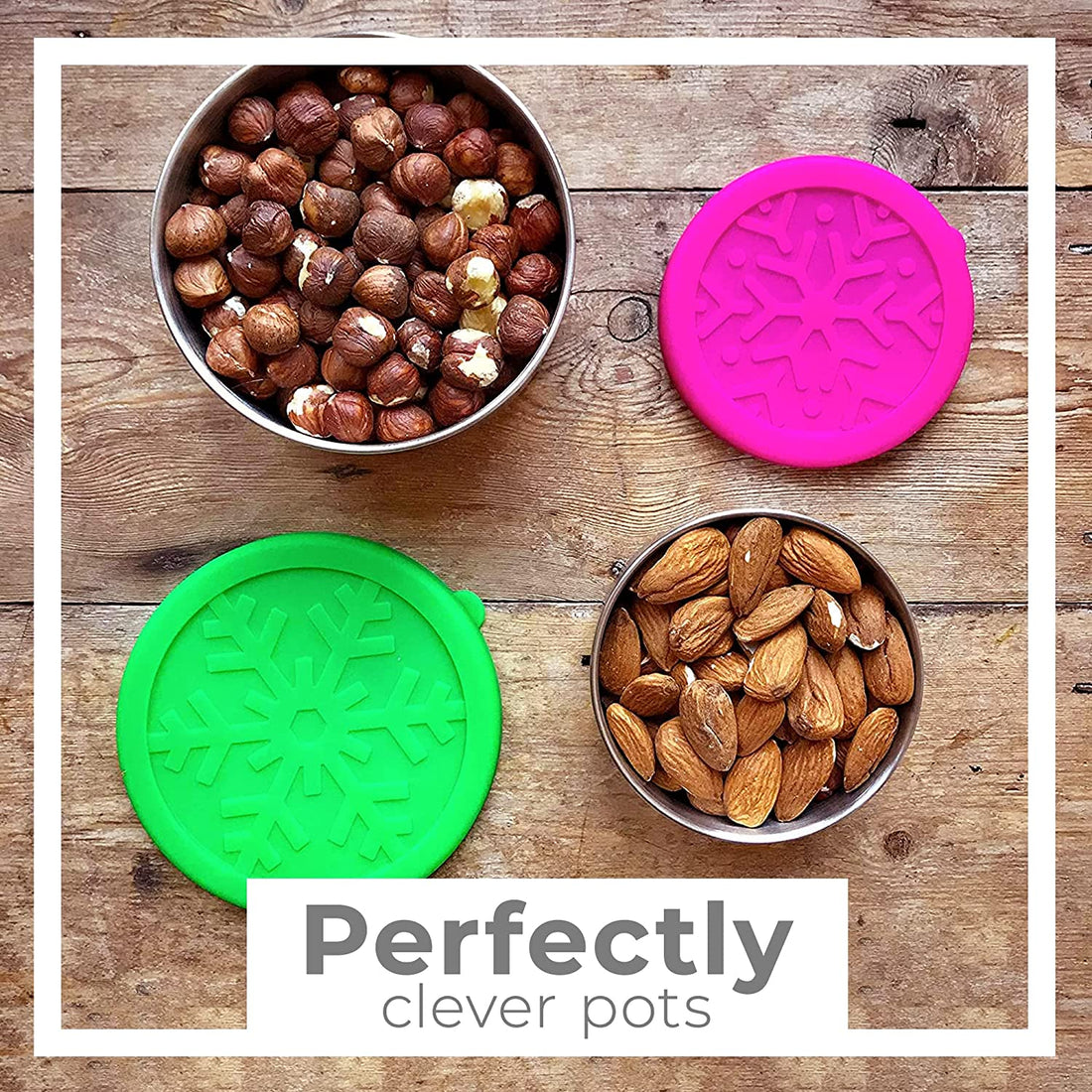 Midi 3 x Snack Pot Set – Mintie Lunchboxes